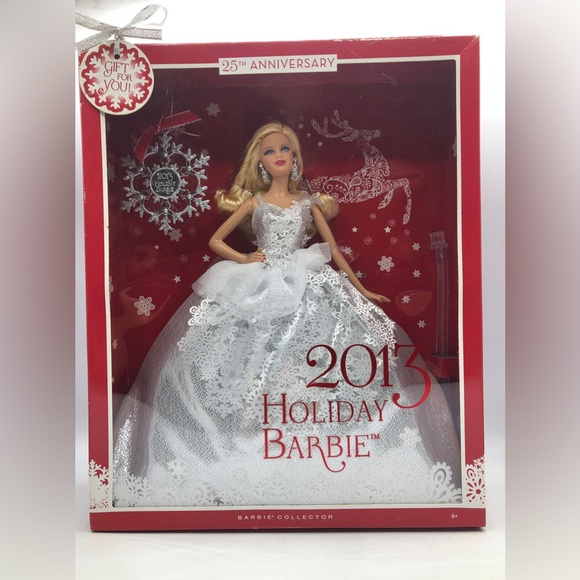 Barbie | Toys | 23 Holiday Barbie 25th Anniversary Doll | Poshmark